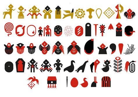 Slavic board game "Navii dance" on Behance
