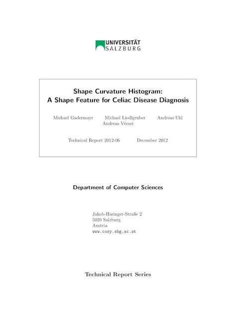 pdf shape curvature histogram a shape feature for celiac · an