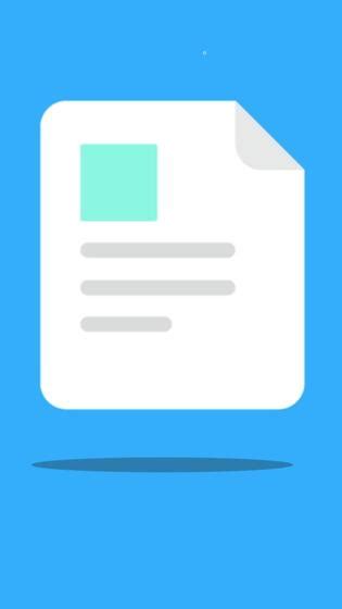 Cv Text Morphing To Document 2d Animation 47658055 Stock Video At Vecteezy