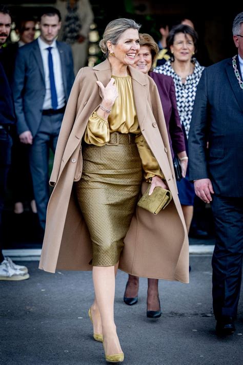 Königin Máxima Bei Ihrem Herzenstermin Setzt Sie Auch Auf Modische Lieblinge Gala De