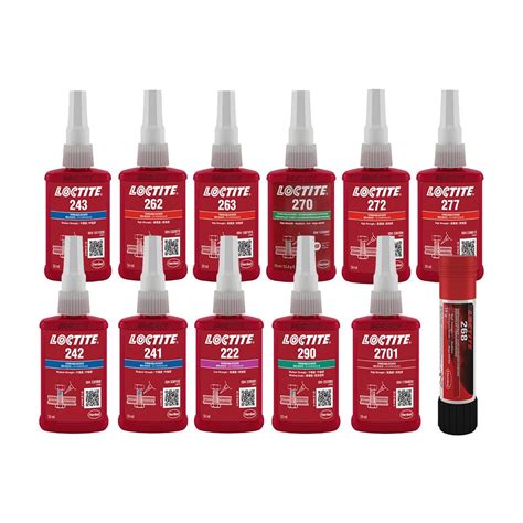 Wyw25 Loctite 243 Screw Glue Blue Medium Strength Thread Locker Oil