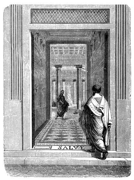 Illustrations De Thermes Romains Vectoriels Et Illustrations Libres De