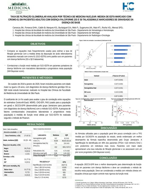 PDF TAXA DE FILTRAÇÃO GLOMERULAR AVALIADA POR TÉCNICA DE MEDICINA