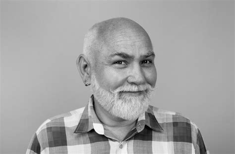 Premium Photo Happy Senior Man Smiling Older Grandfather Grandpa