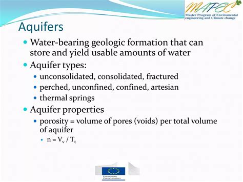 Chapter 4 Groundwater Hydrology Pptx