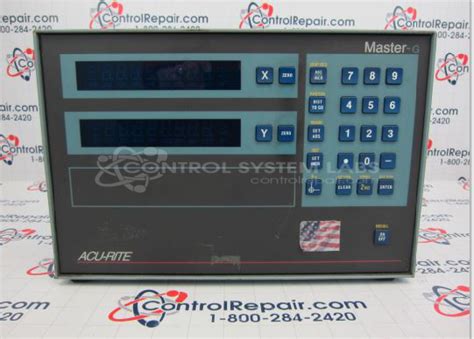 Acu Rite 387545120 B Master G Digital Readout X Y A Control System Labs