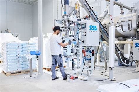 Absacken Wiegen Dosieren Und Verpacken In Der Nährstoffproduktion