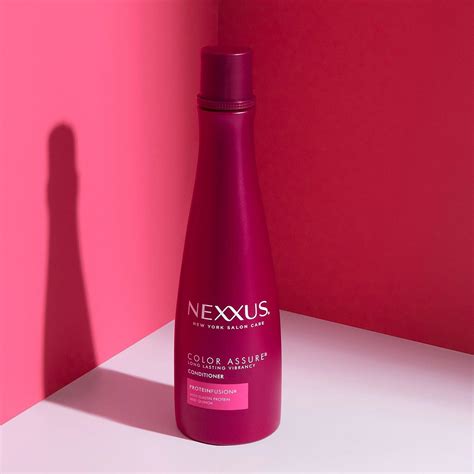 Nexxus Color Assure Shampoo And Conditioner Set Enhances Hair Color For