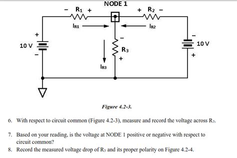 Solved Node 1 R1 M 1r1 R2 M Ir2 10 V 10 V R3 Tr3