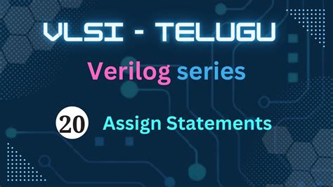 assign statements verilog lectures in telugu 20 youtube