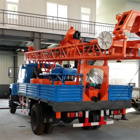 Water Well Drilldrilling Truck Type Drilldrilling Rig With 44 Rig