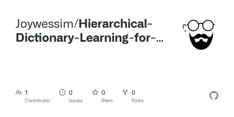 Github Joywessimhierarchical Dictionary Learning For Binary Data Via