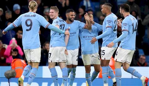 Goles Manchester City Venció Al Leeds United Y Es Puntero De La