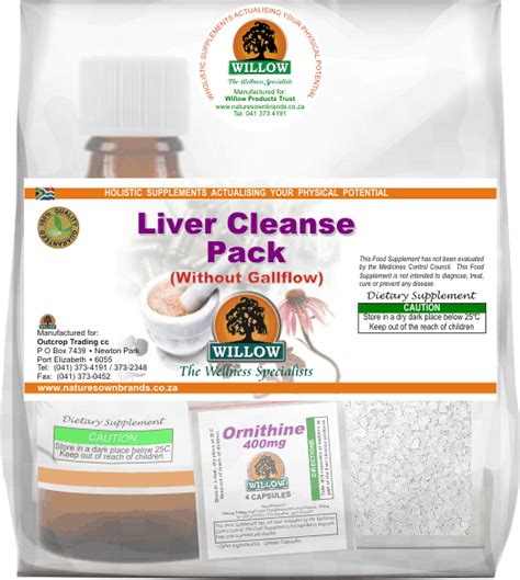 Liver Cleanse Set Capsules Willow Wellness