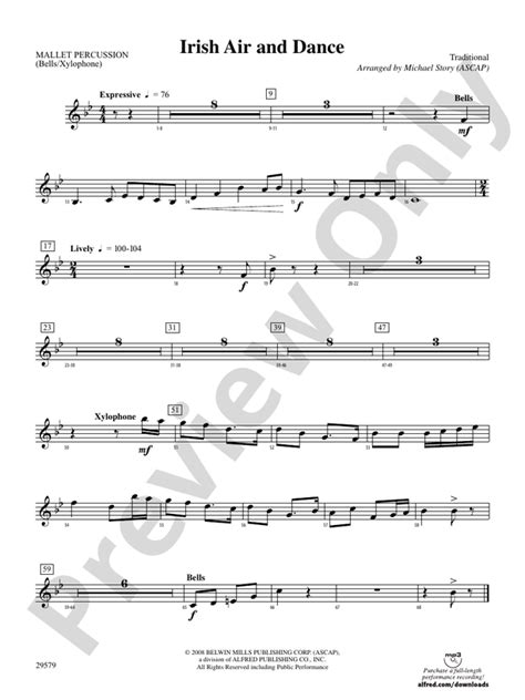 Irish Air And Dance Mallets Mallets Part Digital Sheet Music Download
