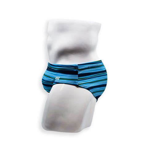Basic Swim Brief Tidal Stripe Hac Swim