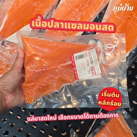 Maeban เนื้อปลาแซลมอนสด เริ่มต้นหลักร้อย แล่มาสดใหม่ เลือกขนาดได้ตามต้องการ Facebook