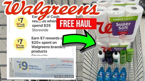 Walgreens TRIPLE STACK 46 FREE MERCH YouTube