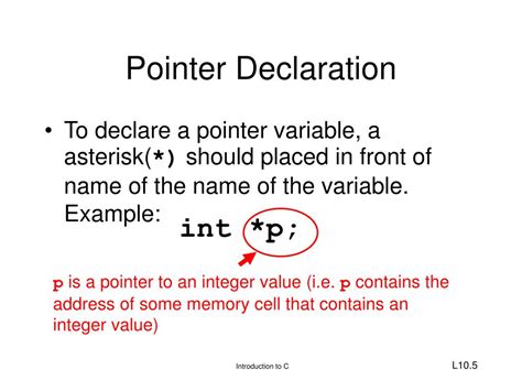 Ppt Lecture 10 Introduction To Programming In C Powerpoint Presentation Id6445689