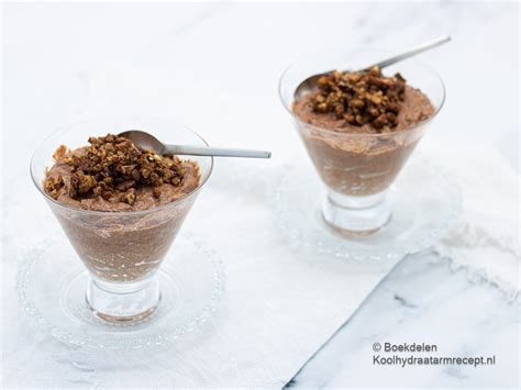 Stevige Chocolade Mousse Met Pumpkinspice ⋆