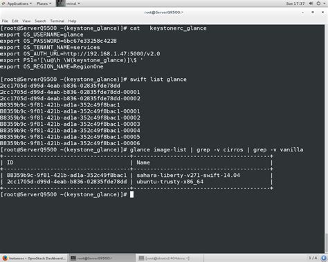 Openstack Rdo Andand Kvm Hypervisor Setup Swift As Glance Backend On Rdo