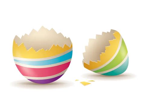 卵の殻 Vector Art Stock Images Depositphotos