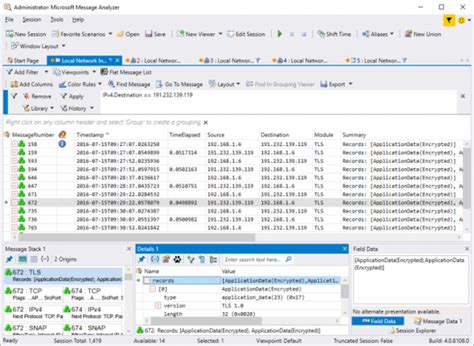 Capture And Explore Network Traffic With Microsoft Message Analyzer Betanews