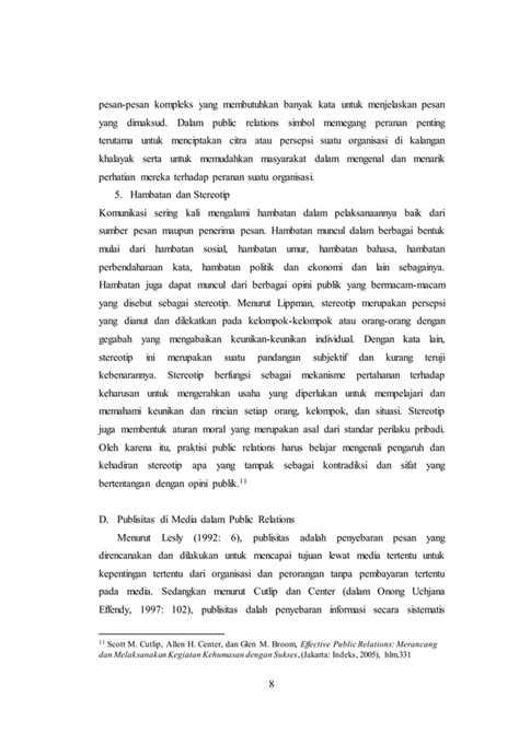 Tindakan Dan Komunikasi Public Relations PDF