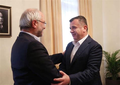 Taulant Balla Takim Me Deputetin E Cducsu Volkmar Klein Zgjerimi I