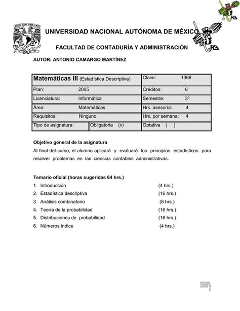 Estadística Descriptiva