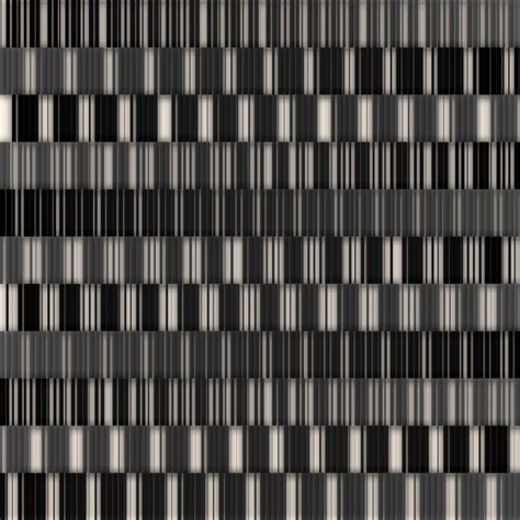 Fxhash — Generative Barcode Helmholtz Illusion