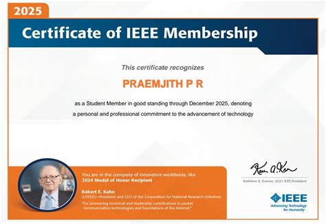 Ieee Ieeecis Computationalintelligence Techforgood Innovation Ai Praemjith P R