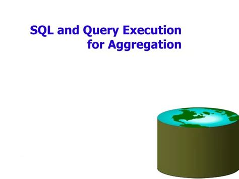 PPT SQL Aggregation Examples Conceptual Evaluation PowerPoint Presentation ID 1420773