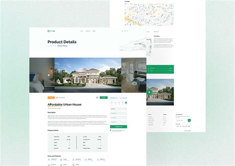 Real Estate Company Website Ui Design On Behance