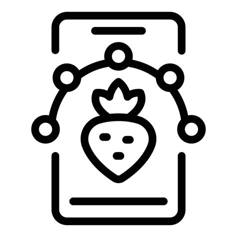 Diet Fruit Icon Outline Vector Run Program 15215131 Vector Art At Vecteezy