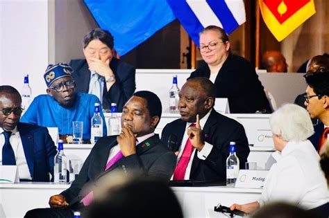 We Are Not Beggars South African President Ramaphosa Admonishes