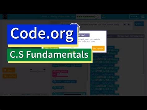 Drawing Shapes With Loops Part Course D Code Org Tutorial With Answer YouTube