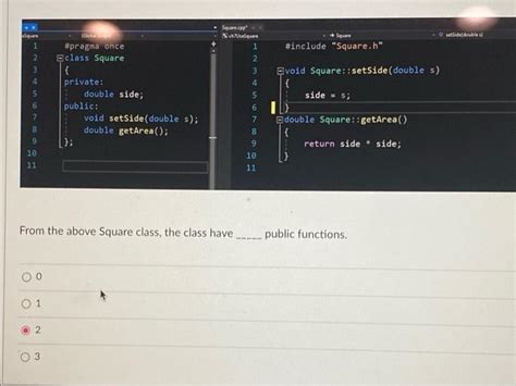 solved normally a class s member variables are declared to be o
