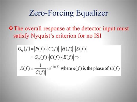 Adaptive Linear Equalizer Pptx