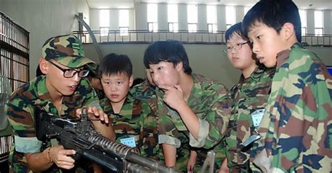 중학생 병영체험