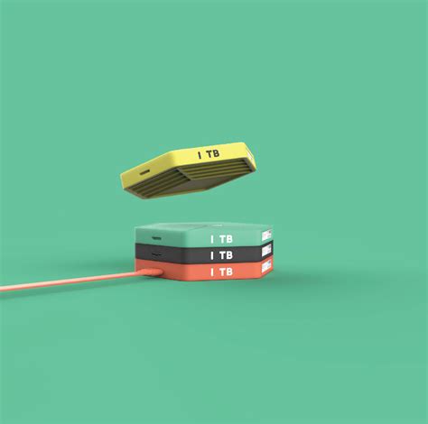 Modular External Hard Drive On Behance