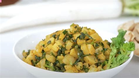 Mooli Ki Sabji Recipe इस रेसिपी में पाये देसी रसोई का स्वाद