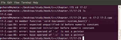 error expected unqualified id before numeric constant