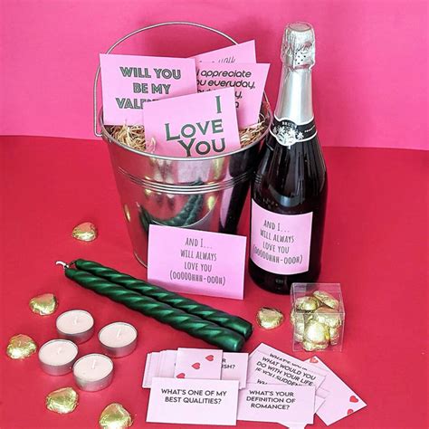 Personalised Date Night Love Bucket