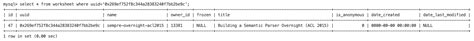 User Issue Unable To Fetch Data For Worksheet That Exists In The