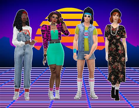 Emmastillsims Decades Lookbook 1980s Part 2