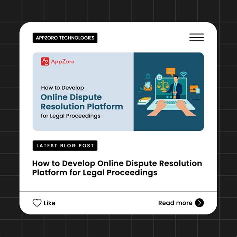 Appzoro Technologies Inc On Linkedin Legaltech Odr Appdevelopment