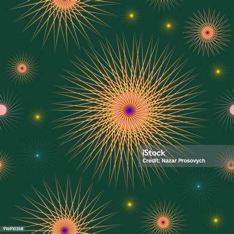 濃い緑色の背景に光の明るい星 イラストレーションのベクターアート素材や画像を多数ご用意 イラストレーション カットアウト カラー
