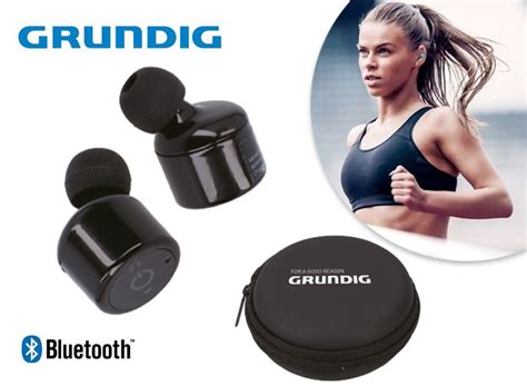 Grundig Draadloze Bluetooth Oordopjes Met Microfoon Dealdonkey