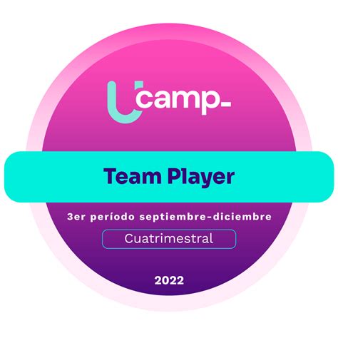 Team Player 3er Período Credly
